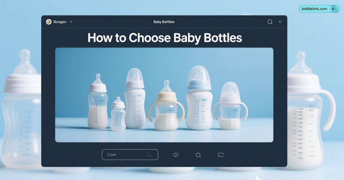 How to Choose Baby Bottles? Expert Tips for Safe Feeding - Bottle Bink